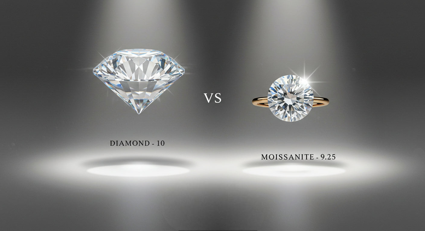 Moissanite vs Diamond: Durability, Price, and Light Reflection Compared ...