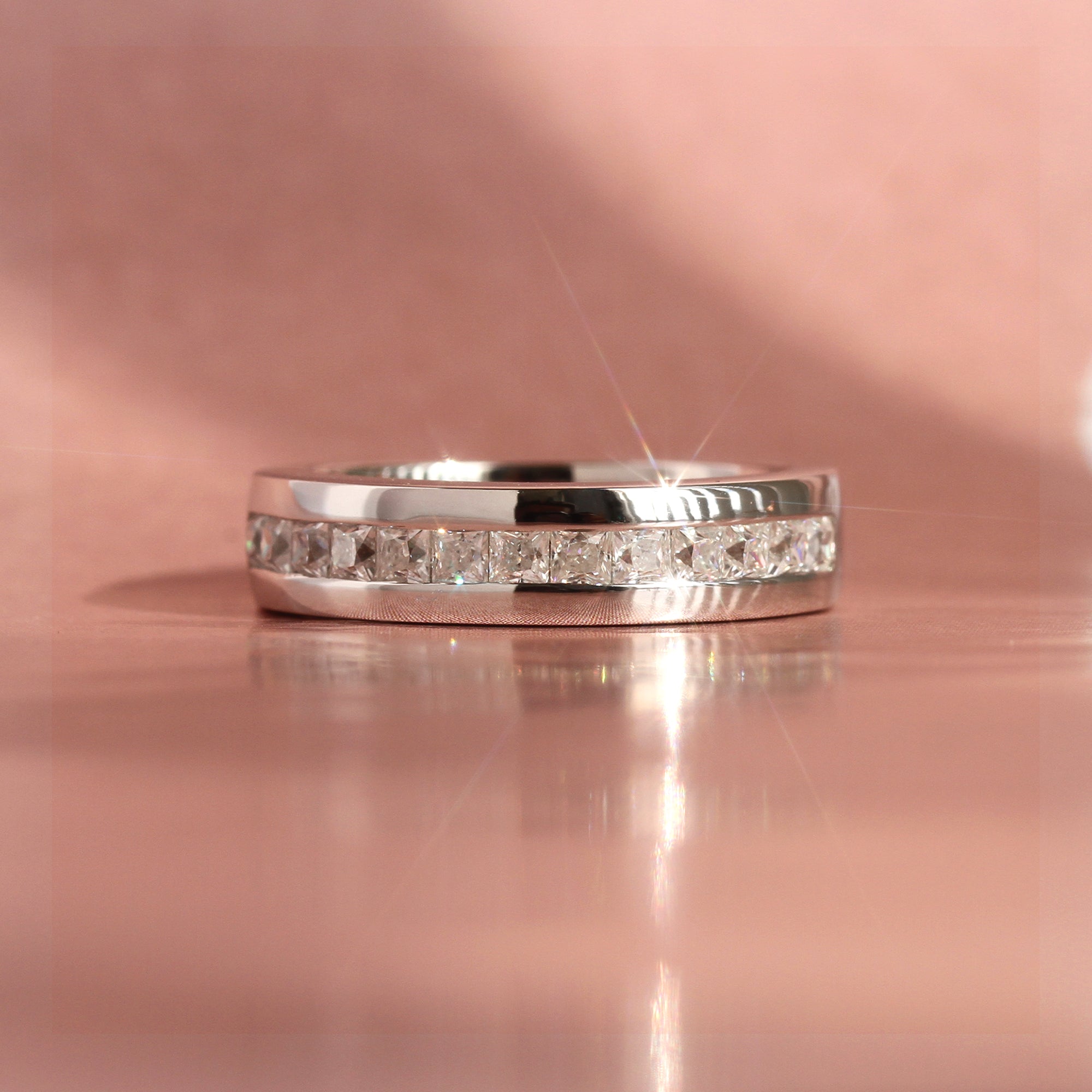 women's wedding band – DOUBLE ACCENT